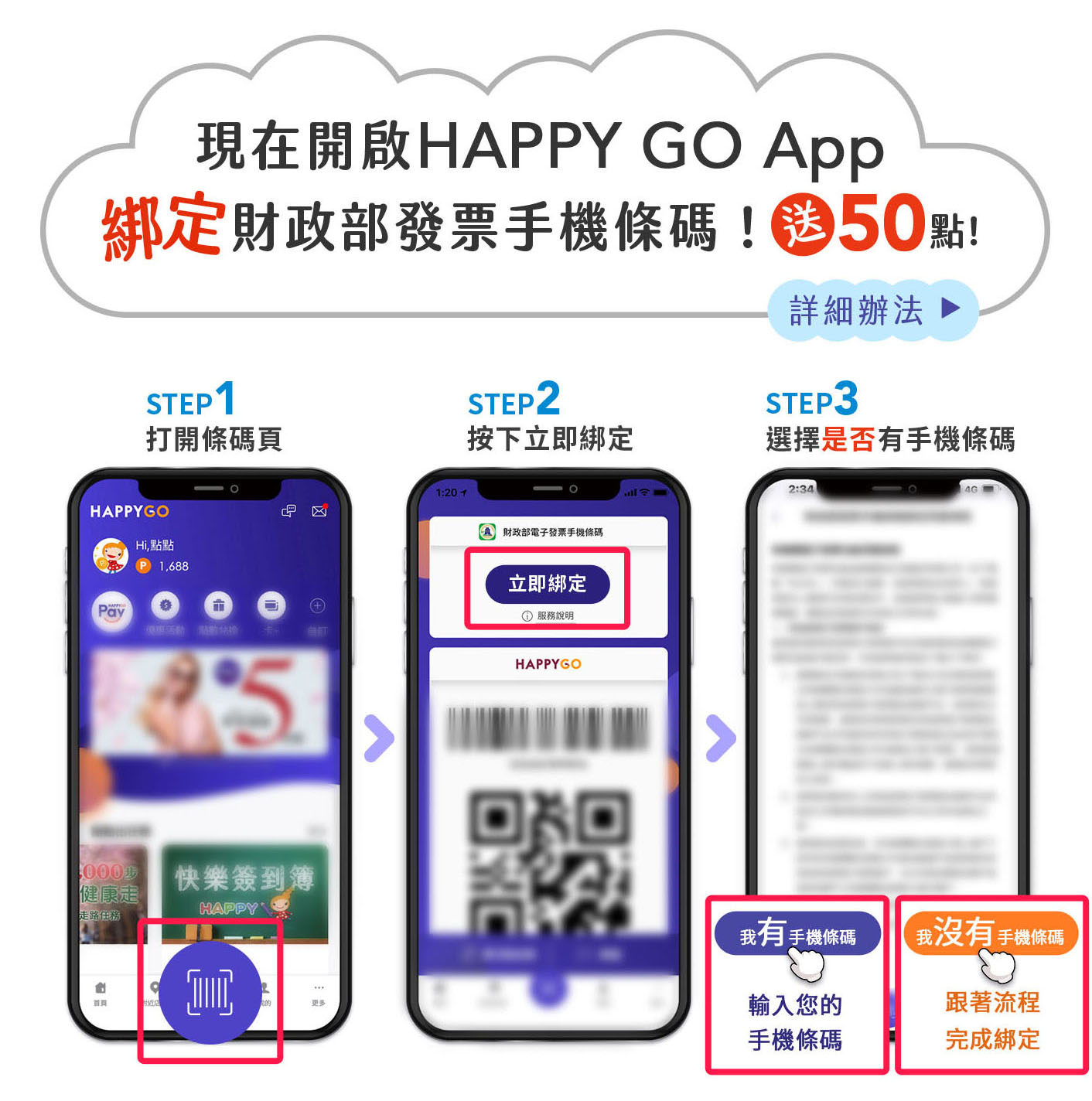開HAPPY GO App 存發票抽iPHONE14 Pro_卡友好康_HAPPYGO_快樂購